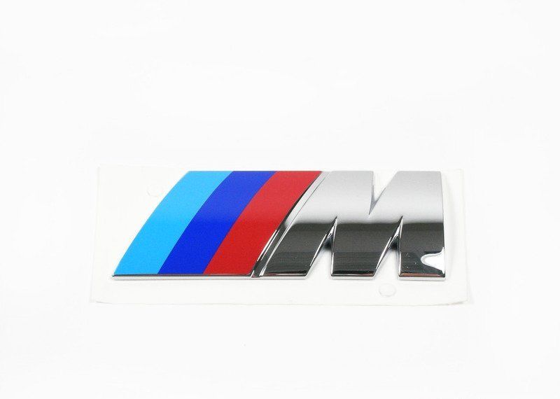 BMW NEW GENUINE E39 M5 M LABEL STICKER BADGE EMBLEM CHROME 51142694404 ...