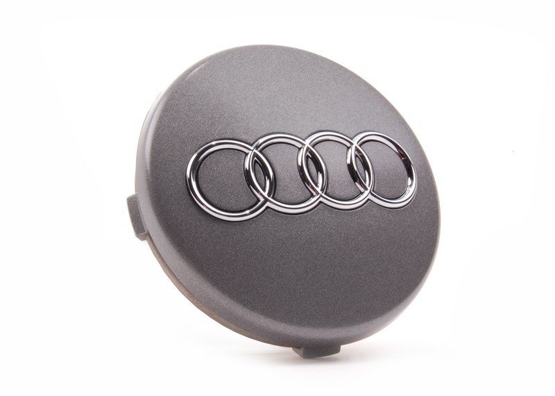 NEW GENUINE AUDI A4 B7 2004 2009 WHEEL CENTER HUB CAP GREY METTALIC ...