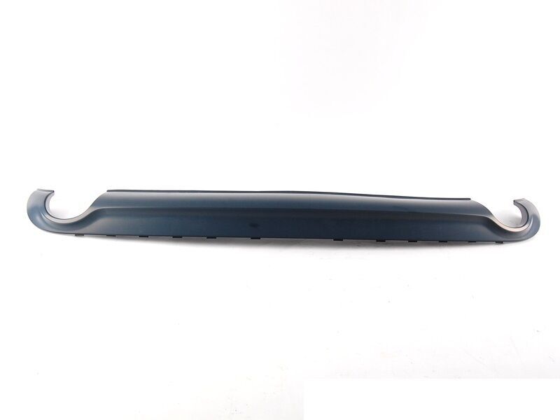 NEW AUDI A4 B7 05-08 REAR BUMPER LOWER SPOILER VALANCE TWIN EXHAUST ...