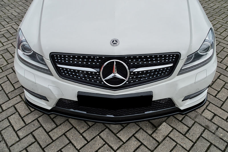Front Bumper spoiler / skirt / valance ForMercedes Benz C-Class W204 ...