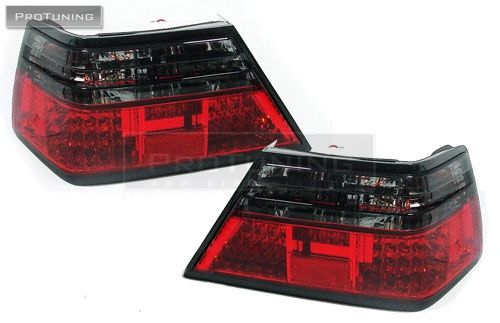 E-Class W124 84-95 Red/ Smoked LED in Taillights - buy best tuning ...