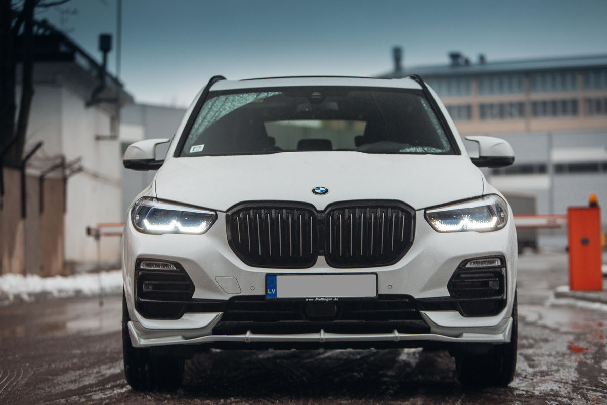 Performance Aerodynamic front splitter for BMW G05 X5 SE Standard ...