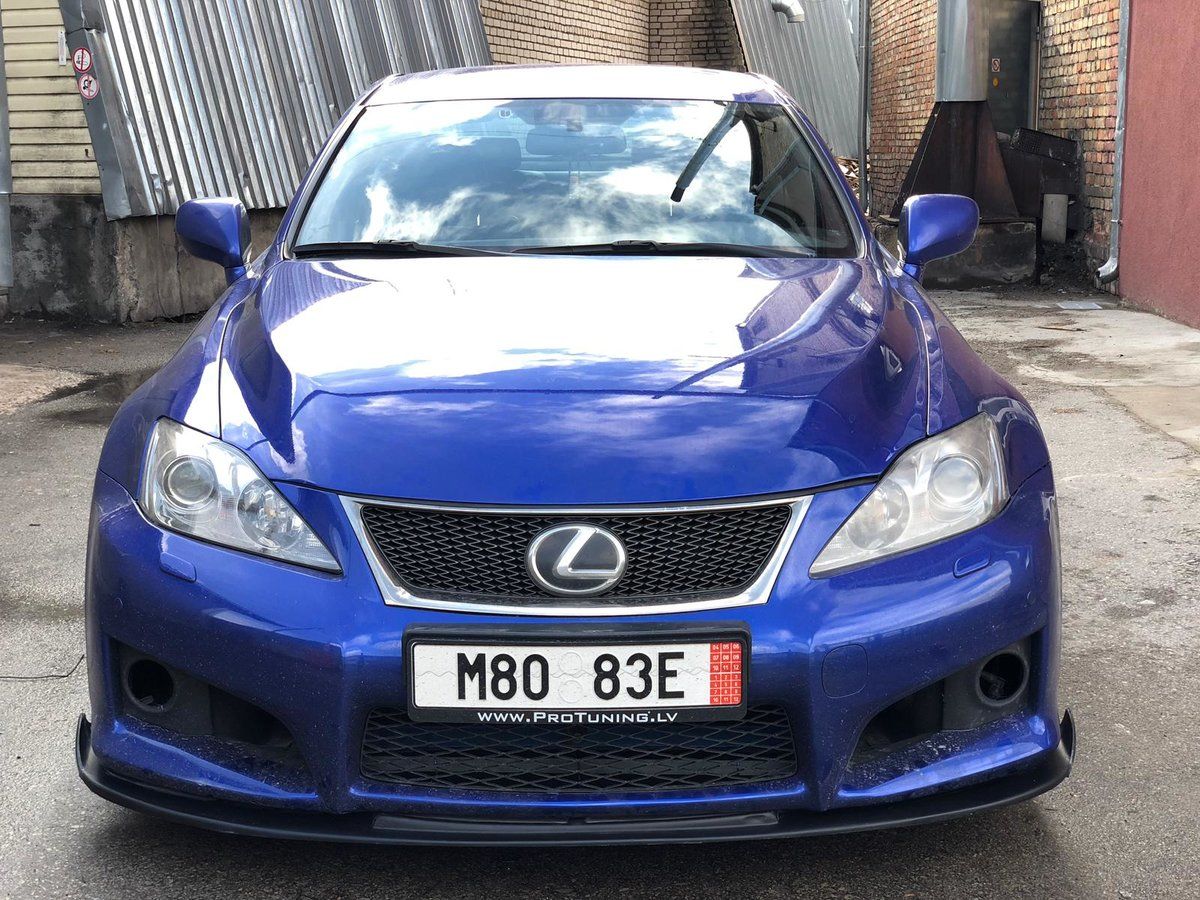 Splitter for Lexus IS-F XE20 Front Bumper - Performance lip valance in ...