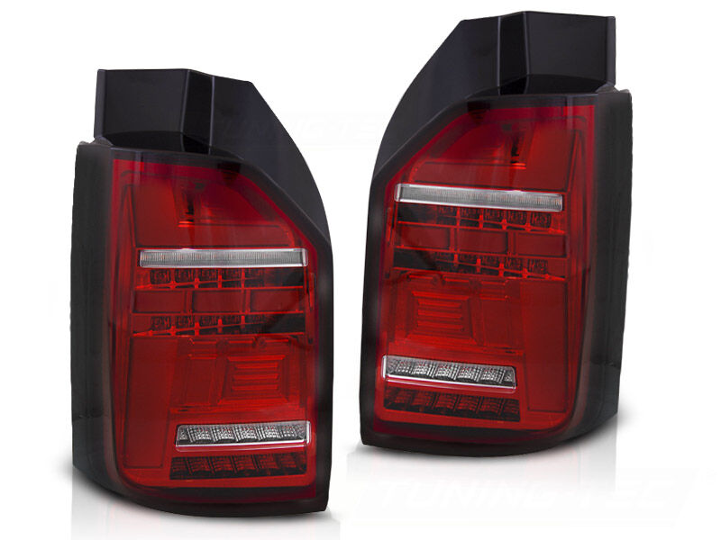 LED TAIL LIGHTS RED WHITE LED SEQ fits VW T6,T6.1 15-21 OEM LED in ...