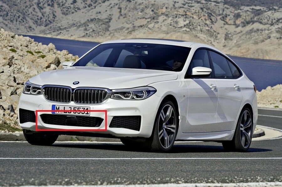 NEW GENUINE BMW 6 SERIES G32 GT FRONT M SPORT BUMPER CENTER LOWER ...