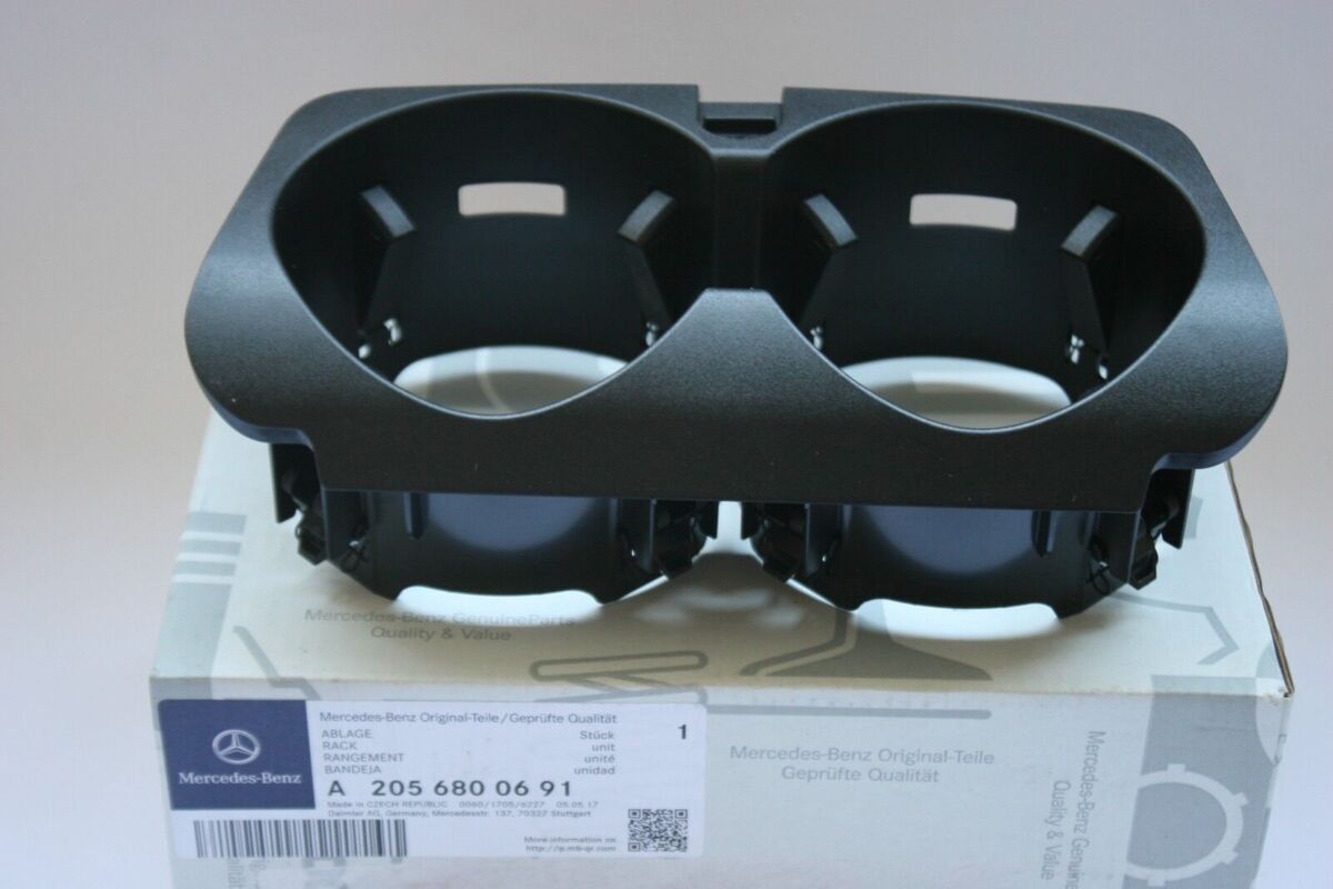 NEW GENUINE MERCEDES BENZ MB C CLASS W205 CENTER CONSOLE DRINK CUP ...