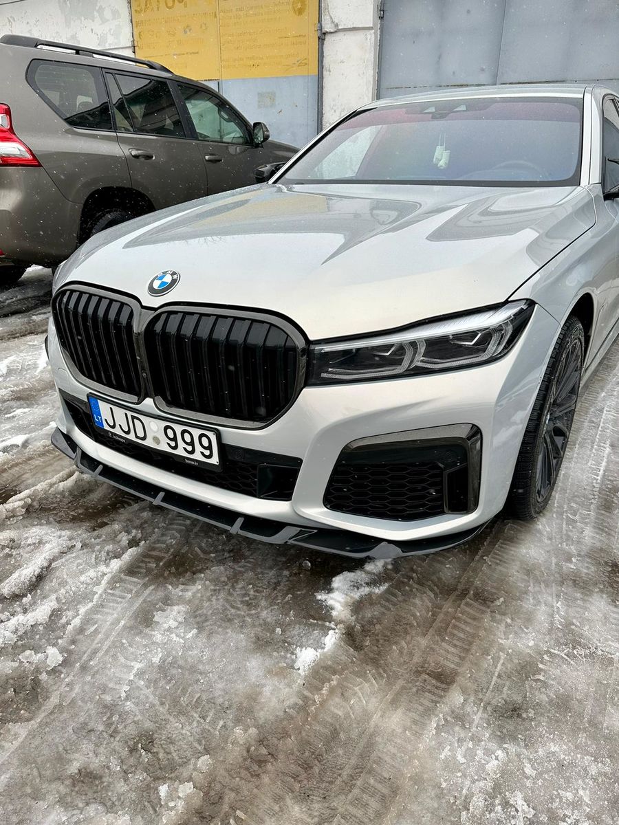 G11 / G12 LCI 7 Series M Sport Front Bumper Spoiler Performance CARBON ...