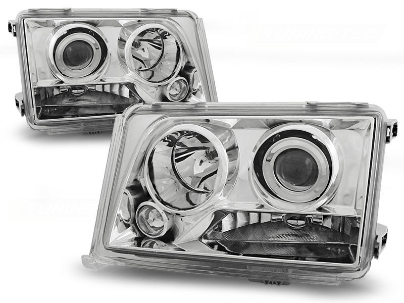 HEADLIGHTS CHROME fits MERCEDES W124 E-KLASA 05.93-06.95 CHROME in ...