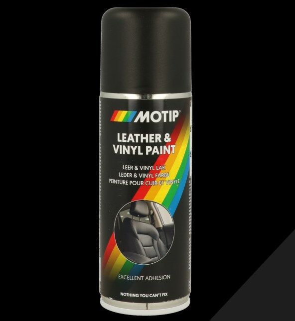 MOTIP Leather & Vinyl Paint 200ml Black colour in Liquids/ Fluids ...