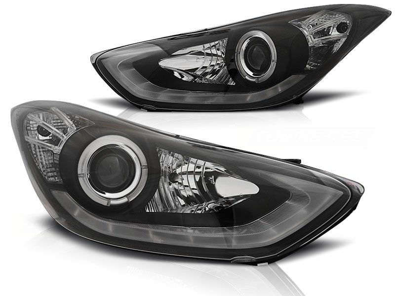 ELANTRA 10-.. BLACK DAYLIGHT LED in Headlights - buy best tuning parts ...