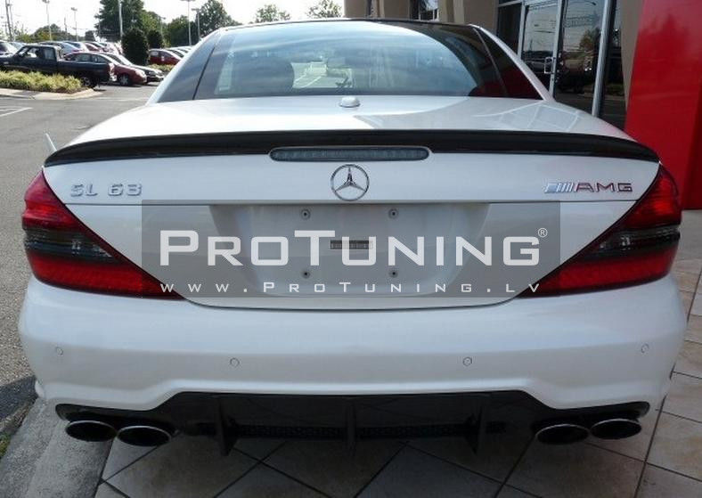 ANG Look Rear Trunk Spoiler For Mercedes SL R230 2001-2011 in Spoilers ...