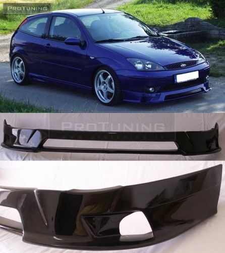 Sport RS Front Bumper Spoiler For Ford Focus MK1 01-04 in Lips ...