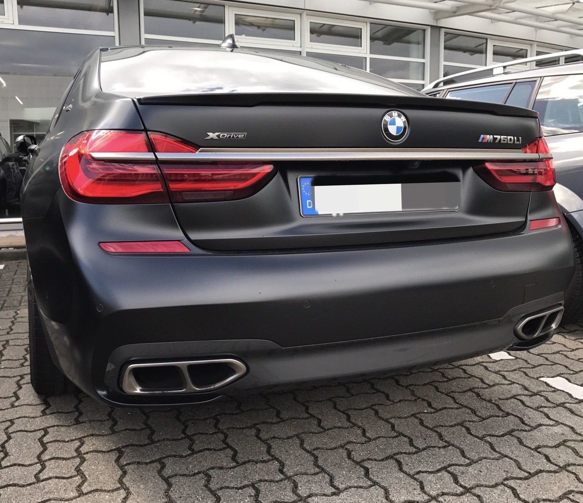 7 series G11 / G12 2015+ Genuine OE Rear Trunk Spoiler M-Performance ...