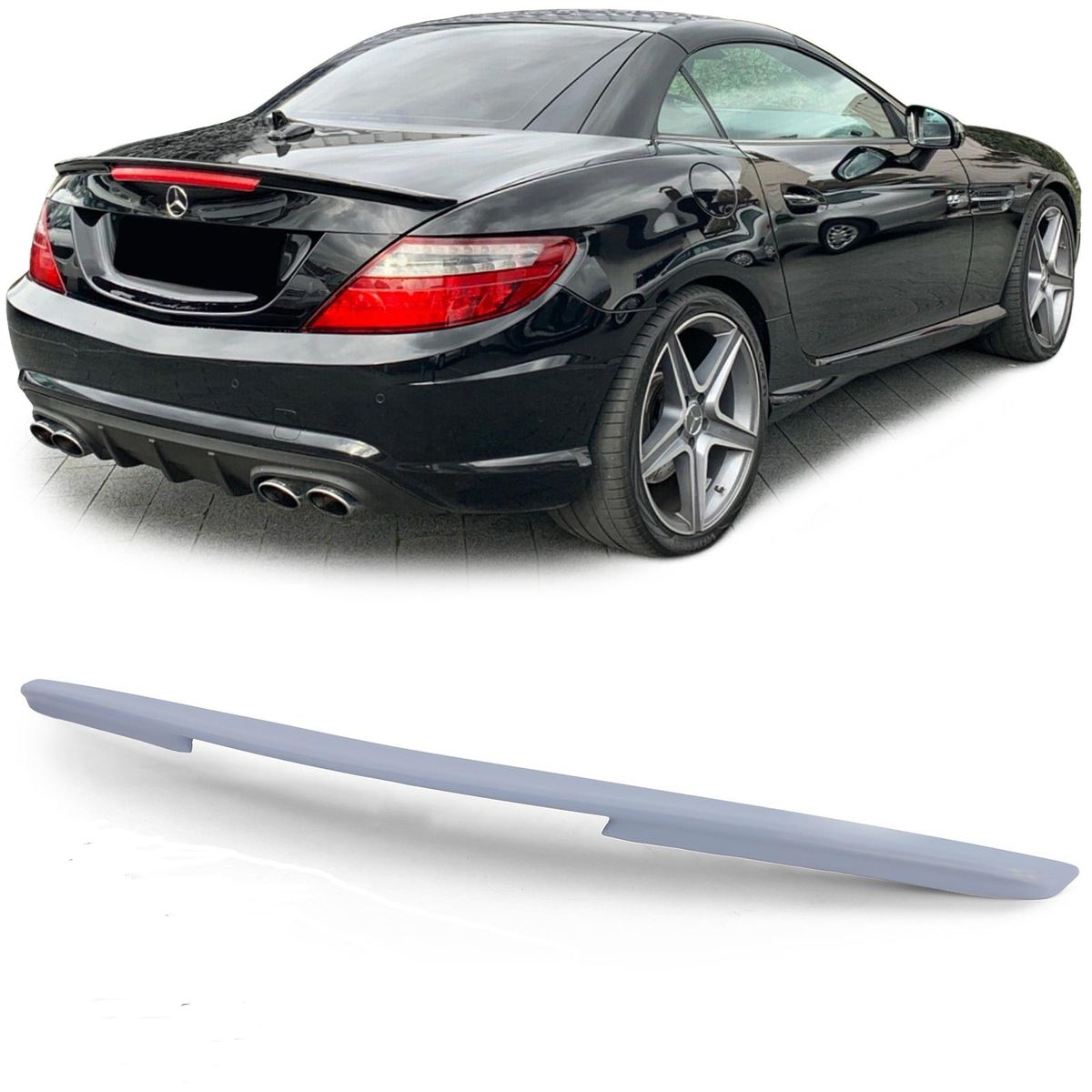 Rear Trunk Boot Spoiler For Mercedes SLK R172 in Spoilers - buy best ...