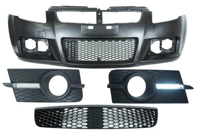 Sport Front Bumper for Suzuki Swift MK1 04-10 with DRL - Daytime ...