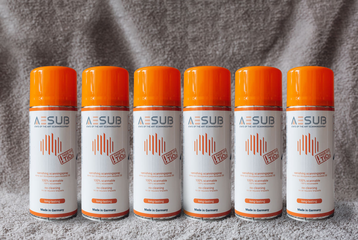 AESUB Scanning spray ORANGE 400ml 6 can pack in 3D Scanning - buy best ...