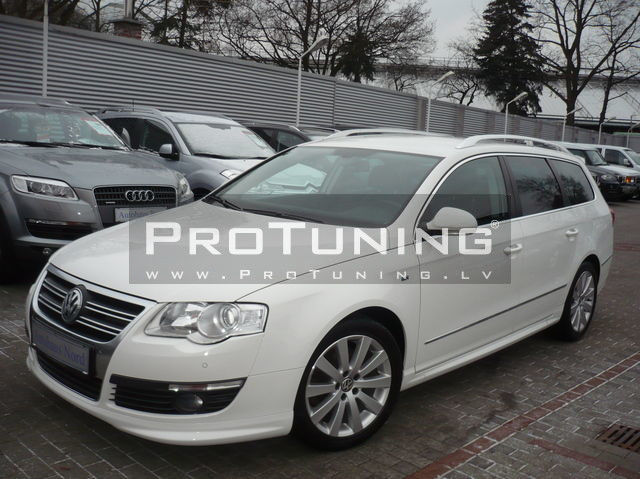 R Line / R36 look Front Bumper spoiler For VW Passat B6 05-10 in Lips ...