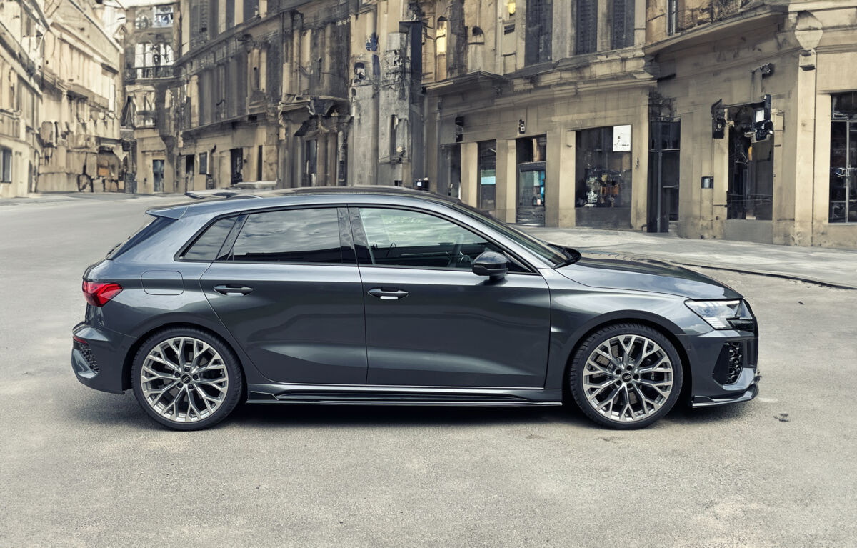 RS side lip splitter diffuser For Audi RS3 8Y 2020+ sideskirts in ...