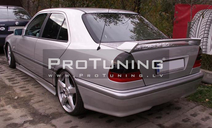 DTM Look Rear trunk spoiler For Mercedes W202 all models in Spoilers ...
