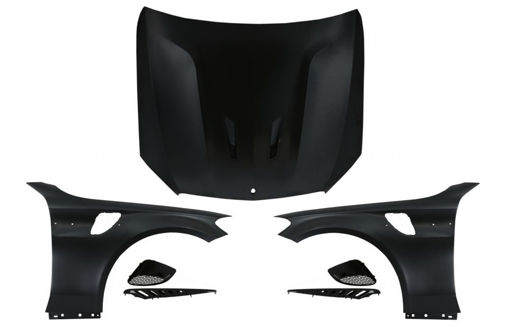 Front Hood Bonnet with Front Fenders Suitable for Mercedes C-Class W205 ...