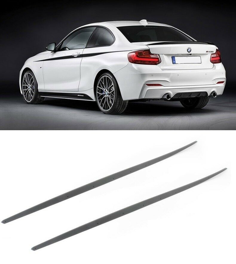 BMW NEW GENUINE F21 F22 F23 M PERFORMANCE SIDE SKIRT ROCKET PANEL COVER ...