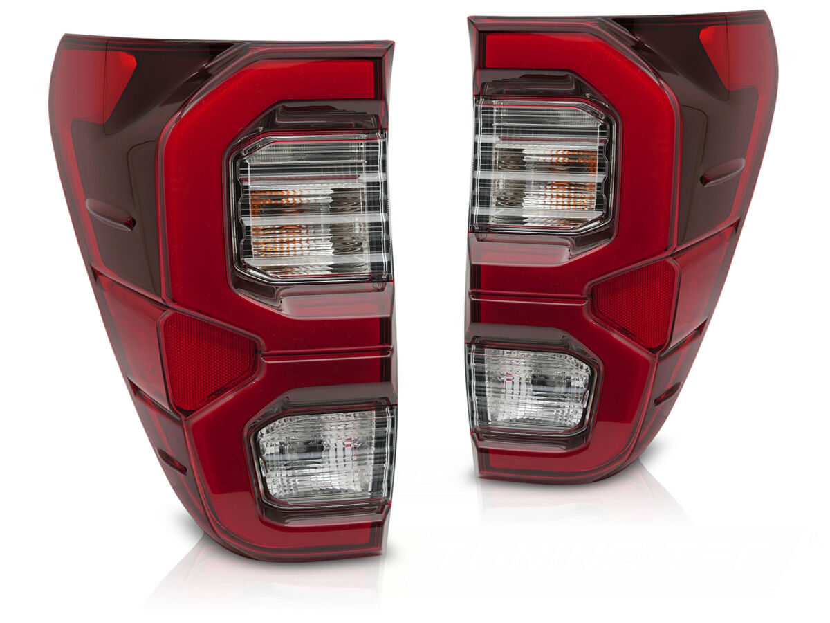 LED TAIL LIGHTS RED fits TOYOTA HILUX 16-20 in Taillights - buy best ...