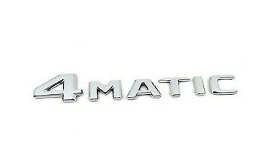NEW GENUINE MERCEDES BENZ S-CLASS W222 REAR 4 MATIC CHROME LETTERING ...