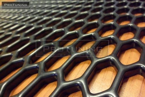 Universal mesh Honey Comb (1 stk) 40cm x 30cm Black - ABS in Meshes ...