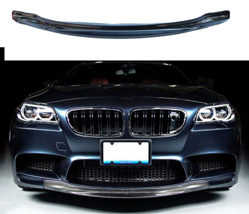 Carbon Front Bumper Spoiler/ Splitter for BMW M5 F10 / F11 in Lips ...