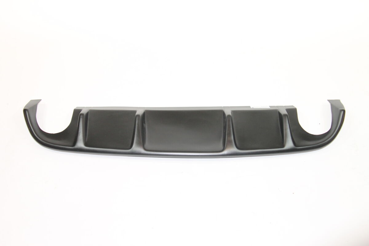 Performance Rear Bumper diffuser with ribs / fins For VW Scirocco R 13 ...