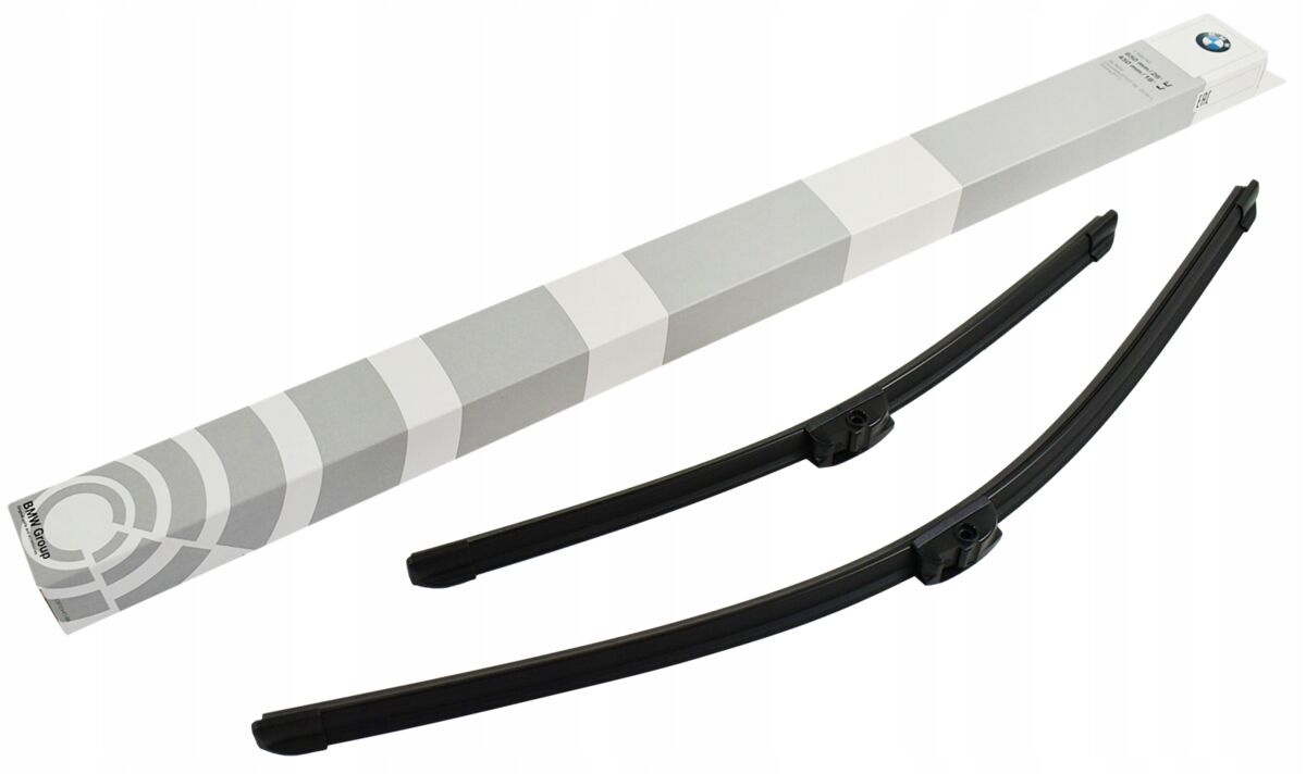 NEW GENUINE BMW 5 SERIES F10 F11 FRONT WINDSCREEN WIPER BLADES SET LHD ...
