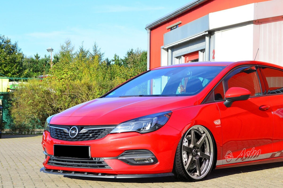 Front Bumper spoiler / skirt /valance For Opel Astra K 5 doors ...