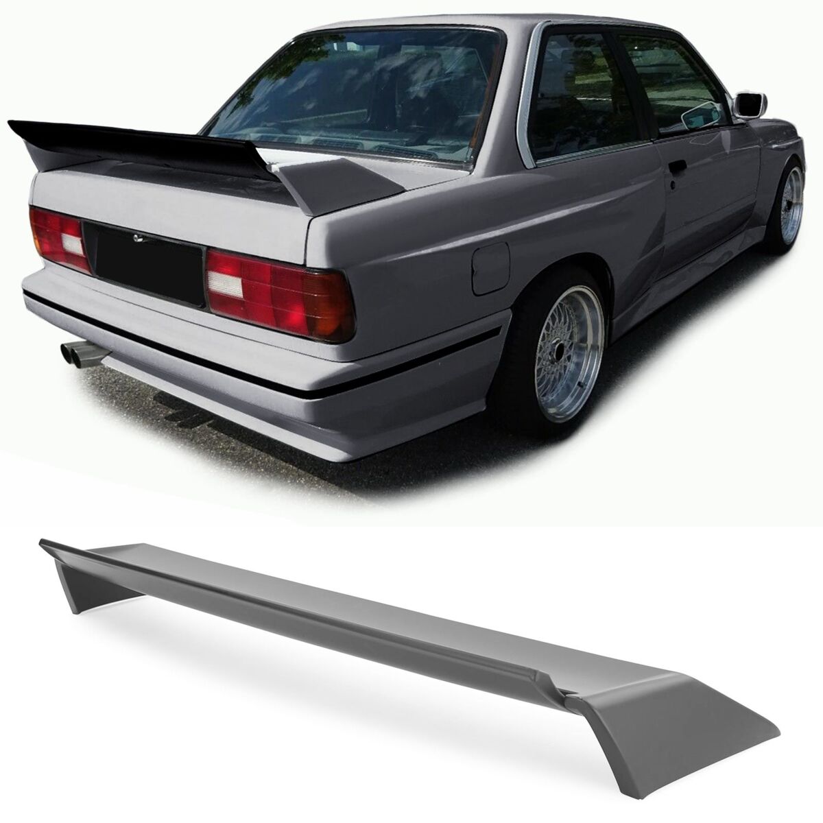 EVO Style Trunk Boot Spoiler For BMW E30 83-93 in Spoilers - buy best ...