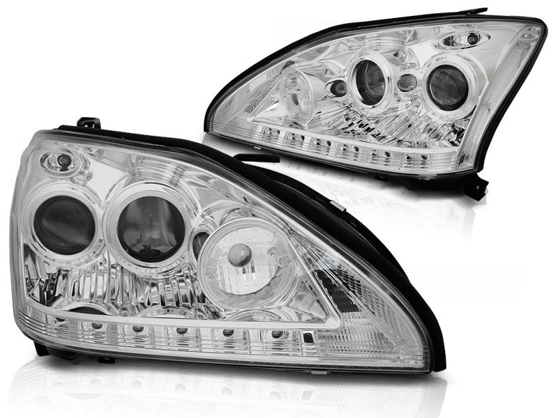 RX 330 / 350 03-08 TUBE LIGHT CHROME in Headlights - buy best tuning ...