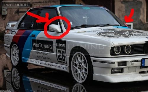 E30 Sport DTM mirrors in Mirrors - buy best tuning parts in ProTuning ...