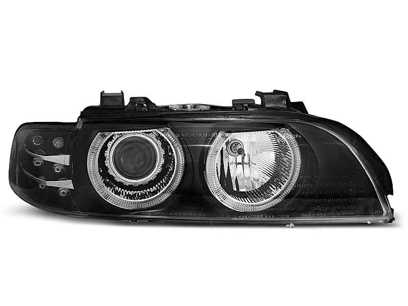 ANGEL EYES BLACK LED IND FRONT HEADLIGHTS FOR BMW E39 95-03 in Headlights - buy best tuning ...