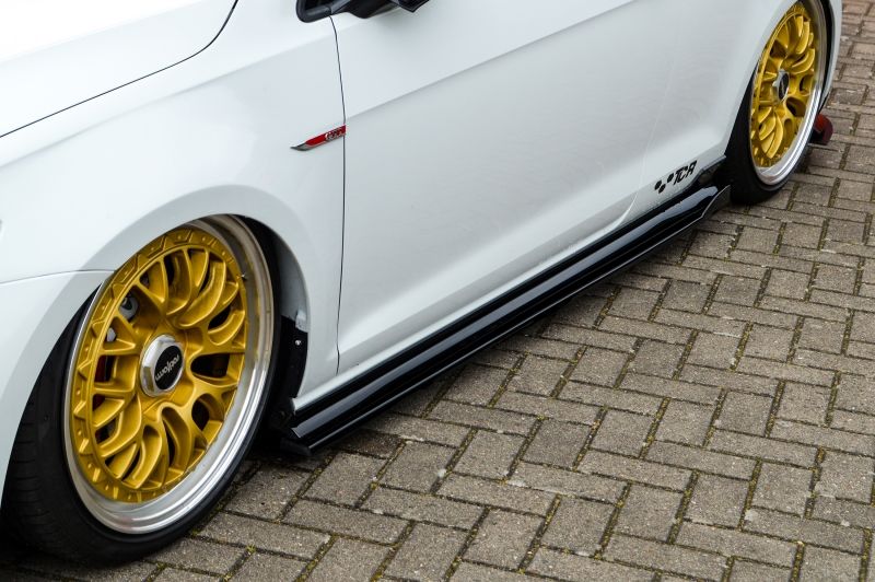 Performance Side skirts addons / Blades / diffusers / sill covers For ...