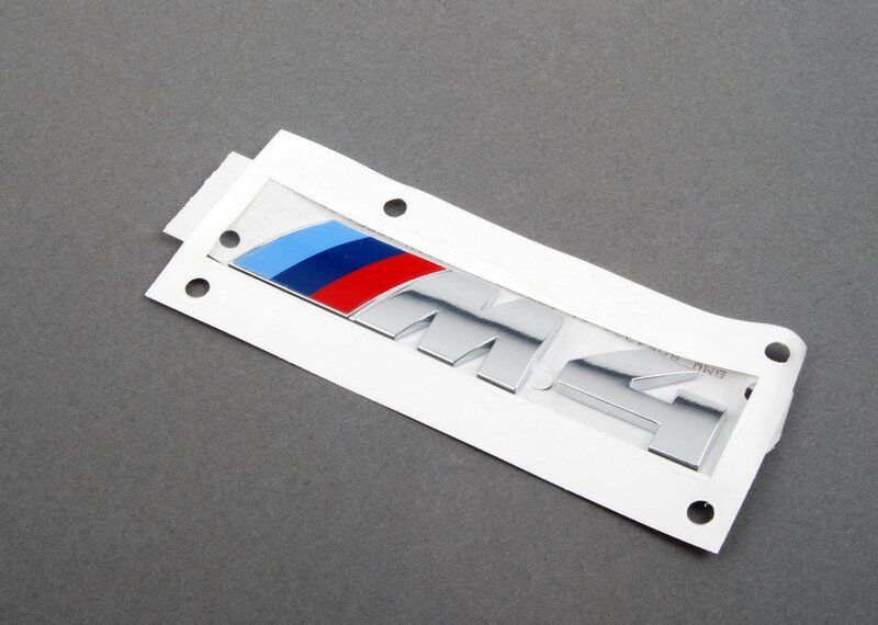 BMW NEW GENUINE F32 F82 F36 4 SERIES M4 LABEL STICKER BADGE EMBLEM ...