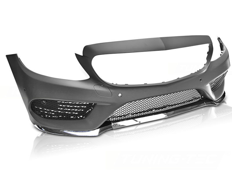C43 ANG Sport style Front Bumper For Mercedes W205 14-18 with PDC in ...
