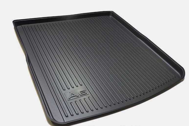 NEW GENUINE AUDI A6 S6 AVANT 12-18 PLASTIC TRUNK COMPARTMENT PROTECTIVE ...