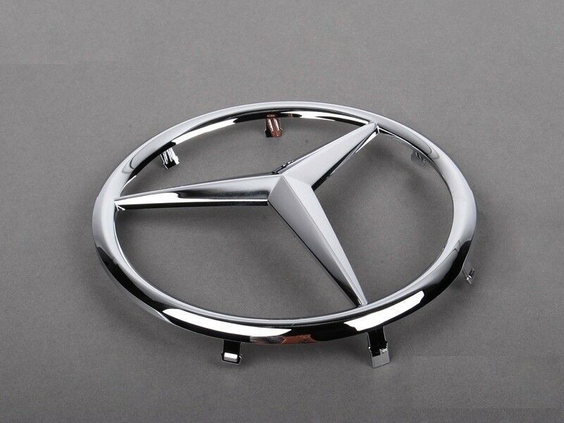 NEW GENUINE MERCEDES MB SL CLASS W230 FRONT RADIATOR GRILL STAR BADGE ...