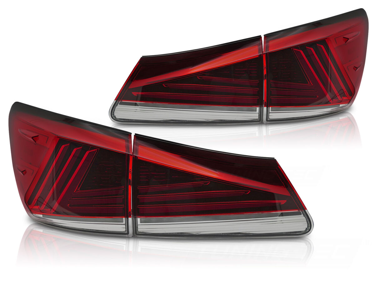 LED TAIL LIGHTS RED LED SQL fits LEXUS IS II 06-13 in Taillights - buy ...