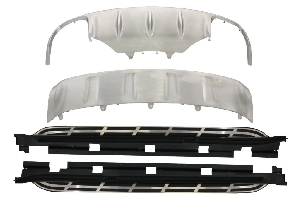 Running Boards Side Steps Off Road Skid Plates suitable for Porsche ...