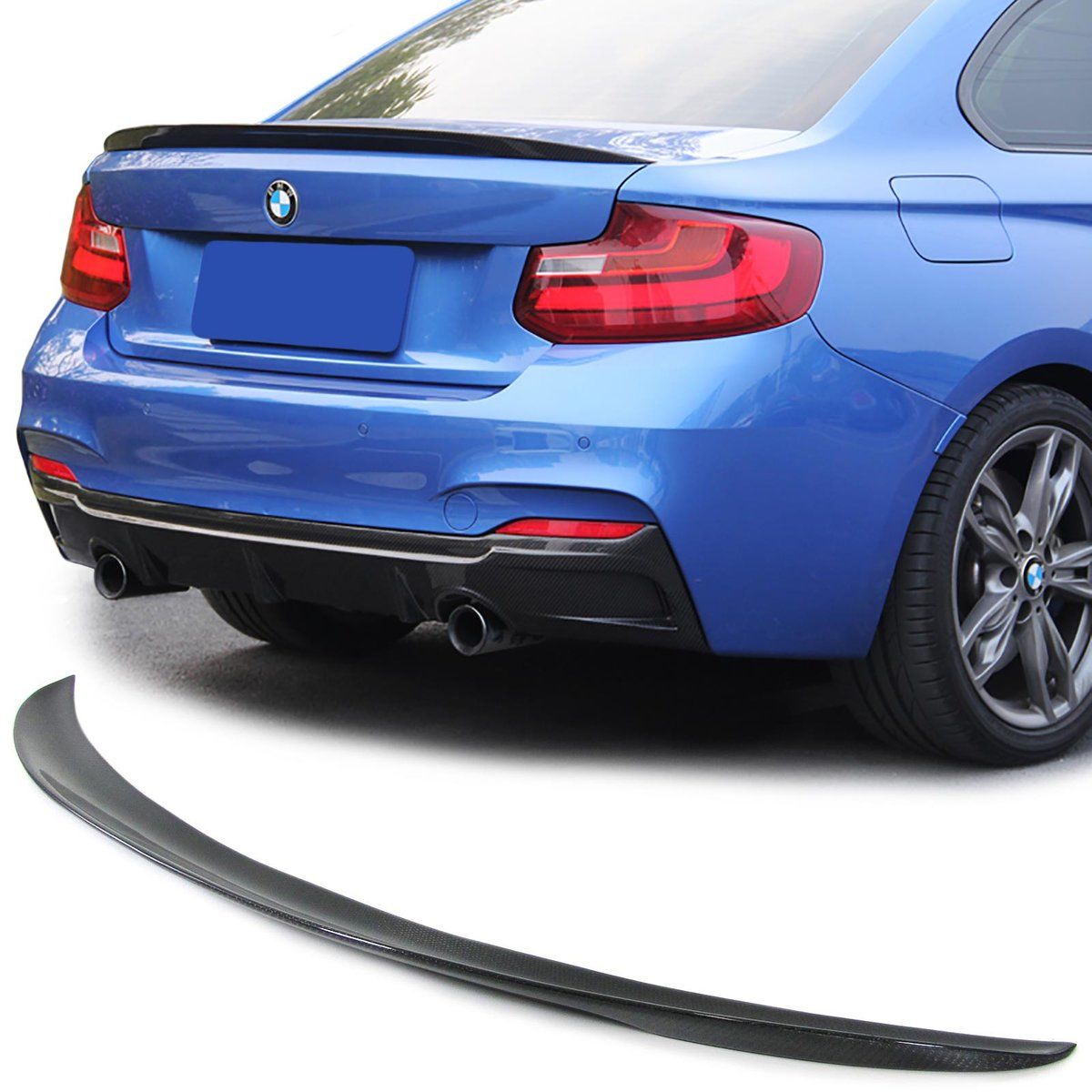 Carbon Performance Boot Lip for BMW F22 F87 in Spoilers - buy best ...