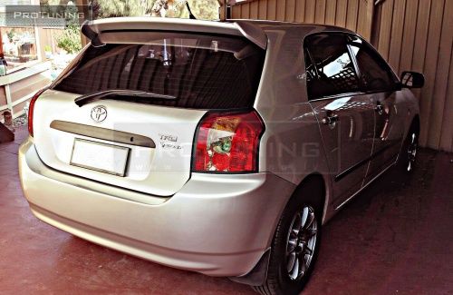 TRD Look Rear Door / Roof Spoiler For Toyota Corolla E12 00-07 in ...