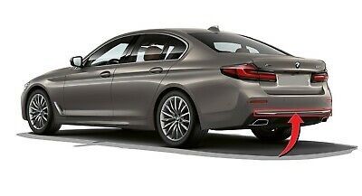 NEW GENUINE BMW 5 SERIES G30 LUXURY REAR BUMPER MOULDING TRIM STRIP ...