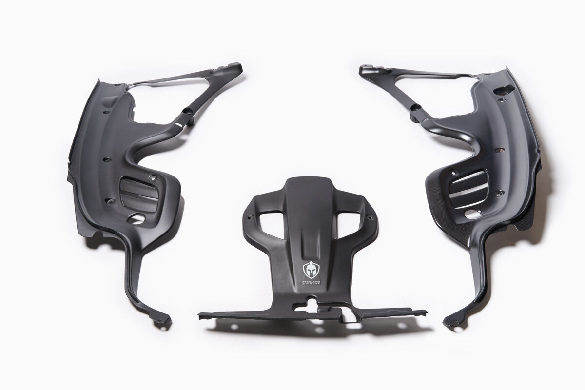 CARBON Performance engine bay cover set for Ferrari GTC4Lusso V12 in ...