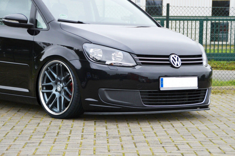 Front Bumper spoiler / skirt / valance For VW Touran facelift 1T GP2 ...
