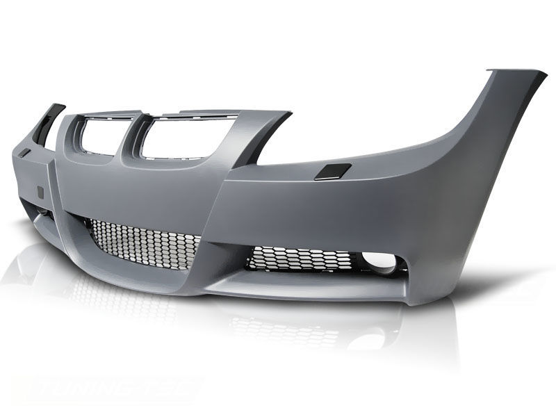 Front M Sport Bumper for E90 / E91 05-08 without PDC holes in Bumper ...