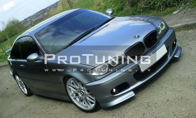 E46 98 - 05 M-Pack Front spoiler Clubsport in Flaps / Elerons - buy ...